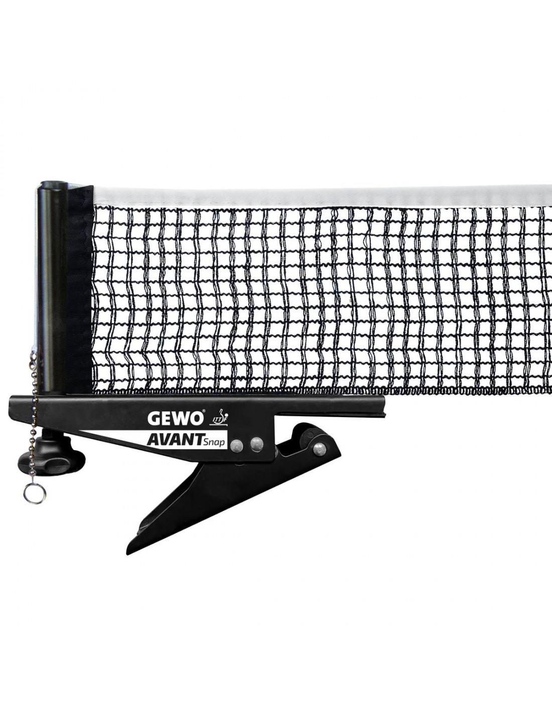 Filet de tennis de table Avant Snap black Gewo