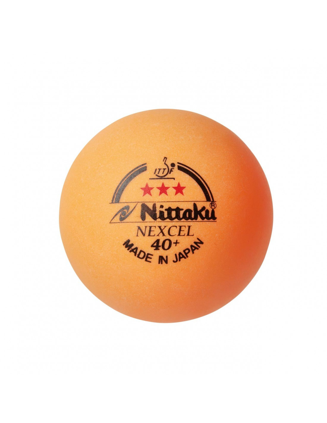 Balle 3 étoiles de tennis de table NEXCEL 40+ Nittaku - 3 Balles