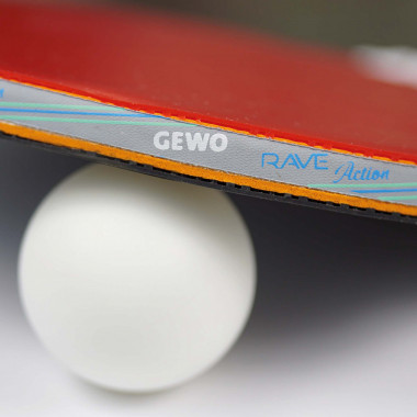 Table Tennis Racket for beginners Rave action Gewo