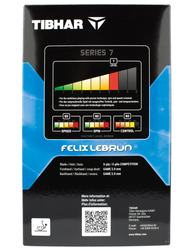 Table Tennis Racket for beginners Master Felix Lebrun Tibhar