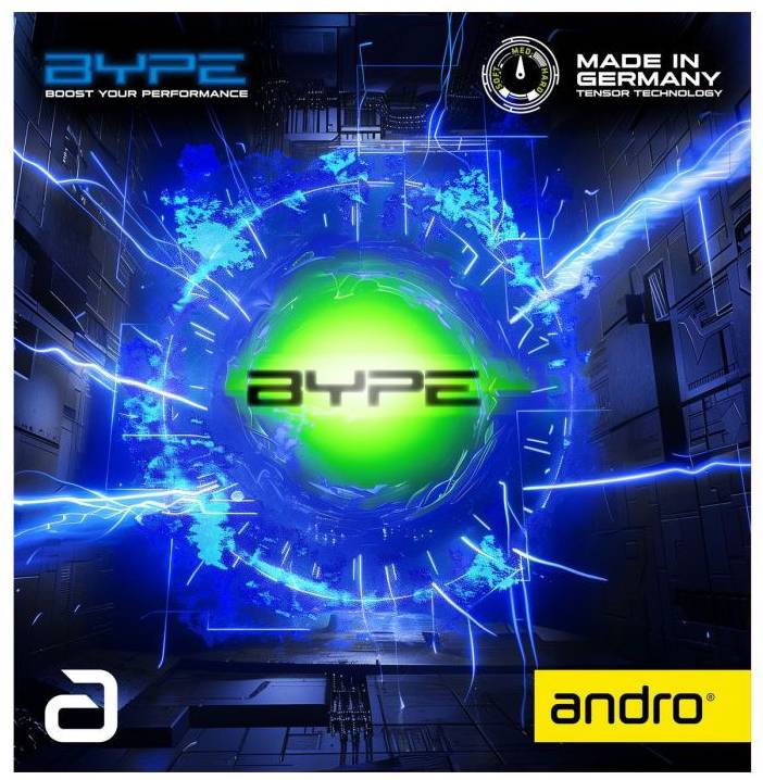 Découvrez les nouveaux revêtements de tennis de table Bype et Bype SFX Andro - Shop-Ping.be ...